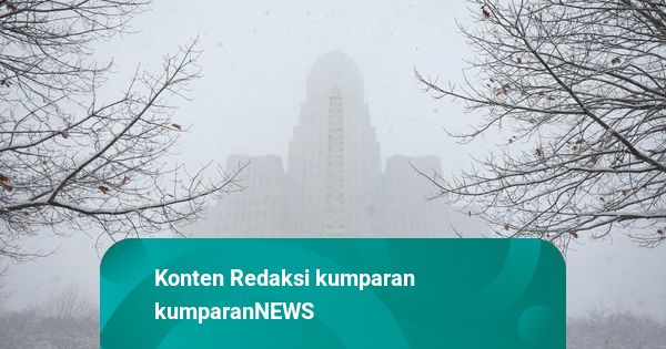 AS Dilanda Badai Salju, Suhu Udara Diprediksi Minus 29 Derajat Celsius ...